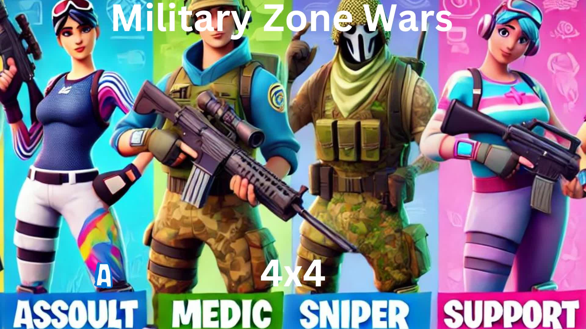 Military Zone Wars 6906-5652-7945 by flyingpig - Fortnite