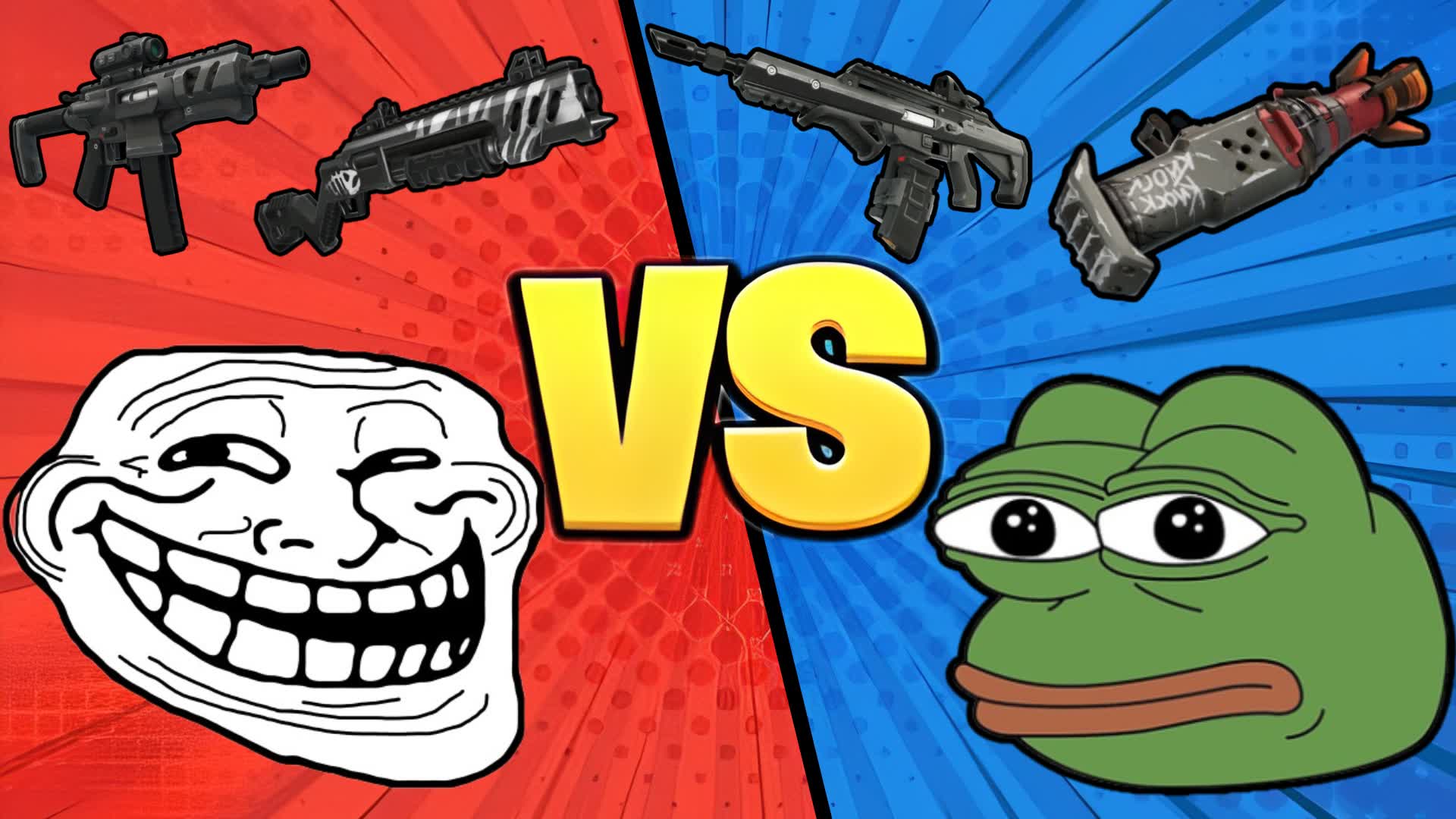 😏 TROLLFACE VS PEPE THE FROG 🐸 5174-4829-0464 by vukog - Fortnite ...