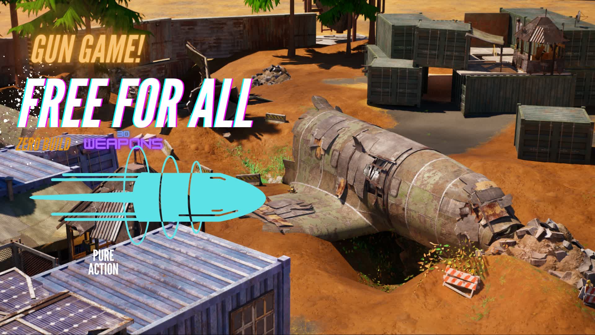 Juega PLANE CRASH - GUN GAME - FREE FOR ALL - 2821-9402-5752 | Fortnite ...