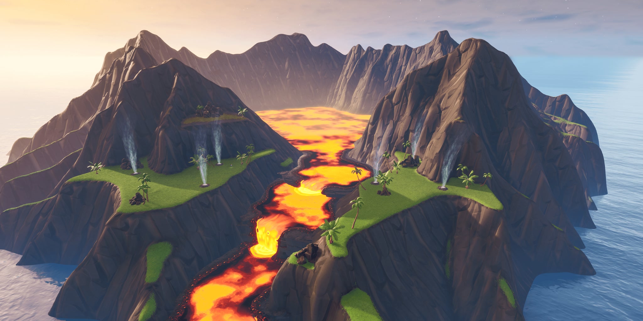 Volcano Zonewars 0386-5026-1550 by koskling - Fortnite Creative Map ...