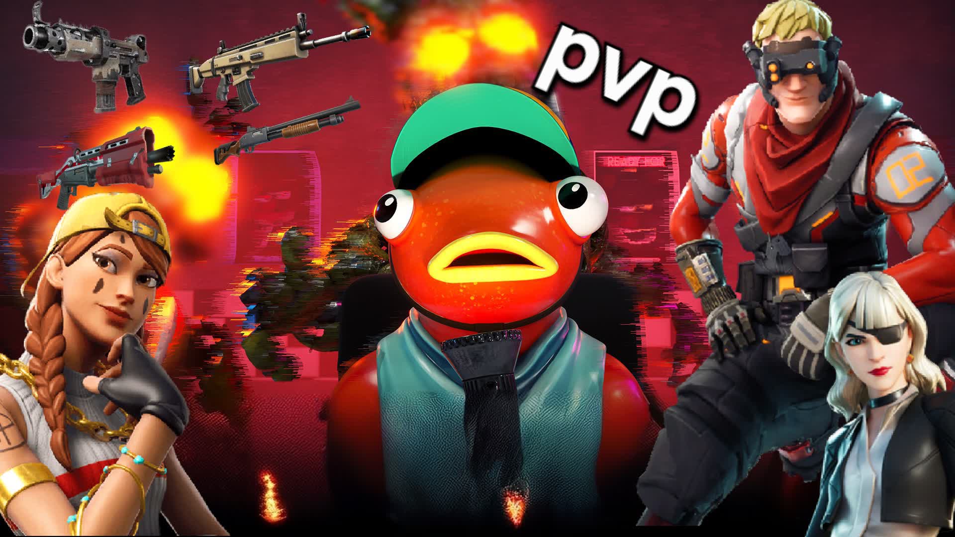 Mini BR bots and bosses (PVP) 7875-5565-6018 by freeskins - Fortnite ...