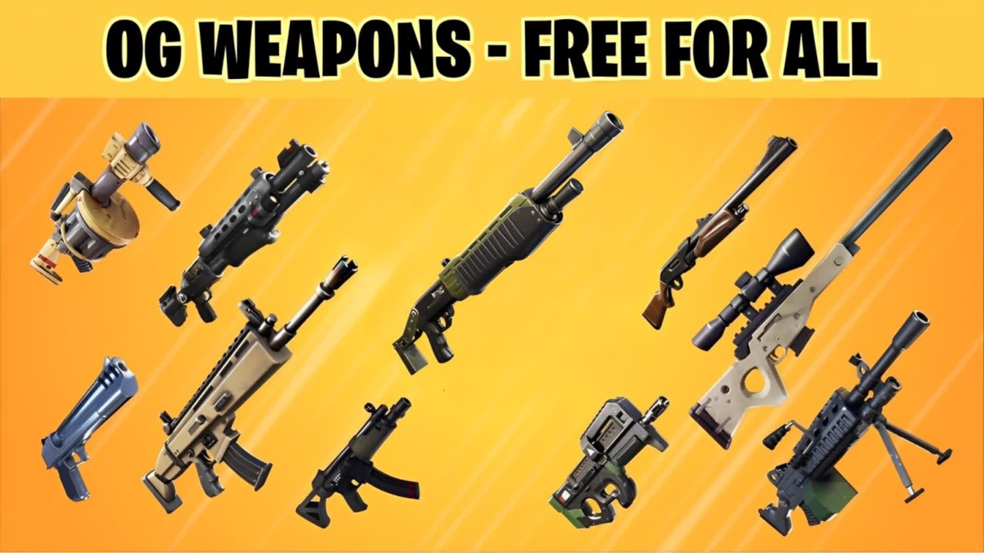 👑 OG WEAPONS - FREE FOR ALL 2976-0351-8362 by fendyfn - Fortnite ...