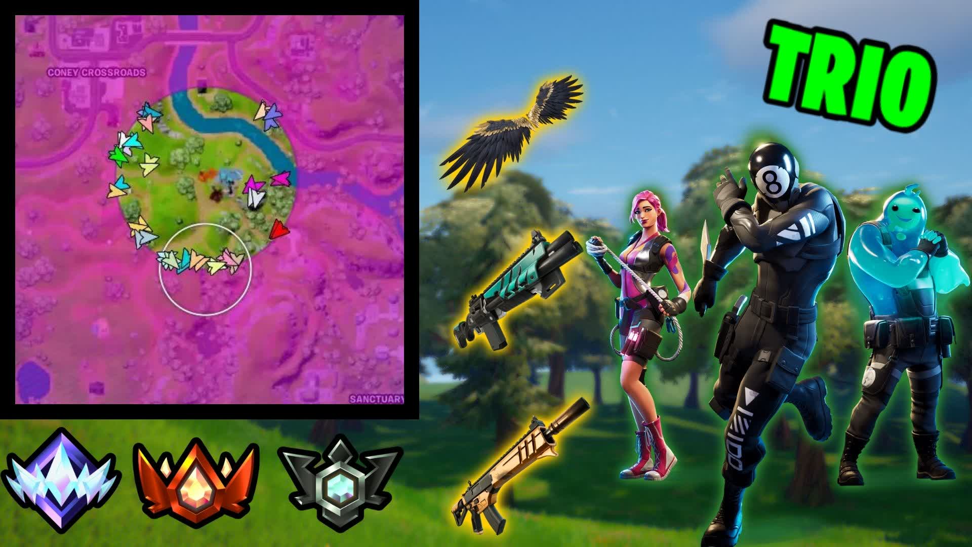 TRIO ENDGAME PRACTICE (33 PLAYER) 1214-9247-4795, de ltnk — Fortnite