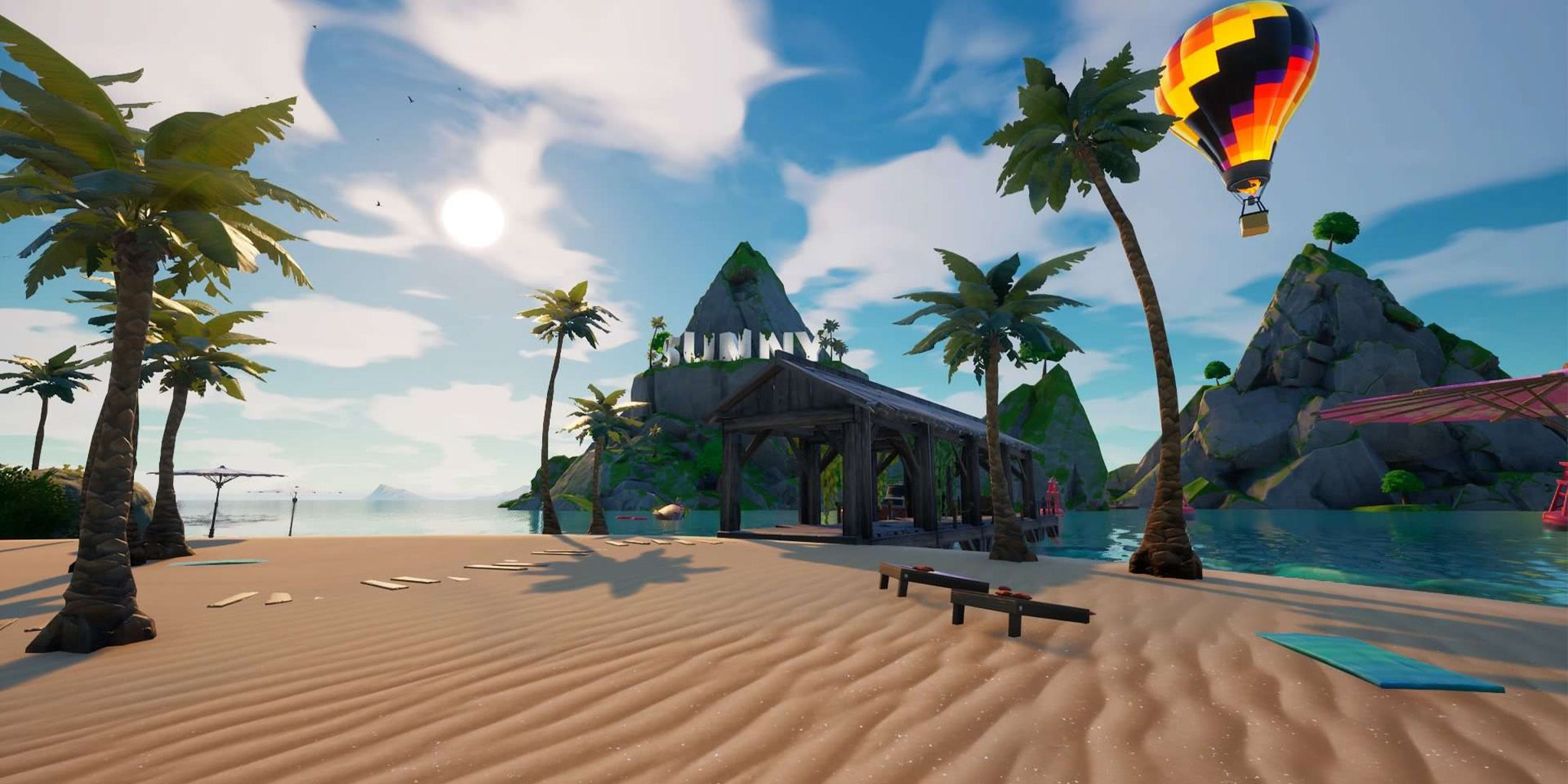 🏝 SUNNY PARTY ROYALE 🐬 4849-0003-4441 by wcvs - Fortnite Creative Map ...