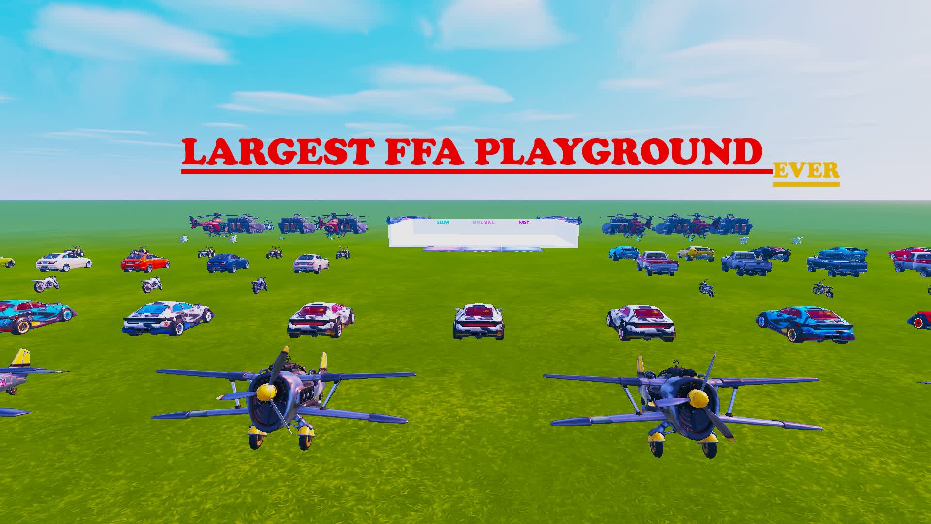 💥Largest-Playground💥FFA💥 2502-0881-1823 by jokey - Fortnite Creative Map Code - Fortnite.GG