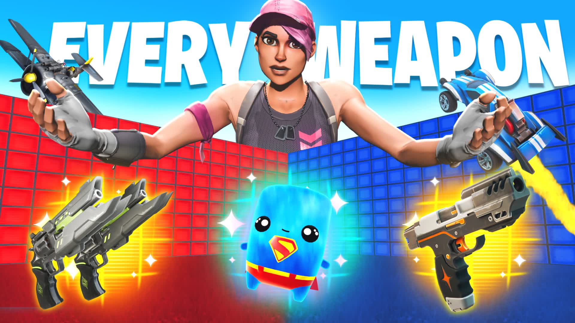 Red vs Blue With Every Weapon 2595-4753-7738 by yesper - Fortnite ...