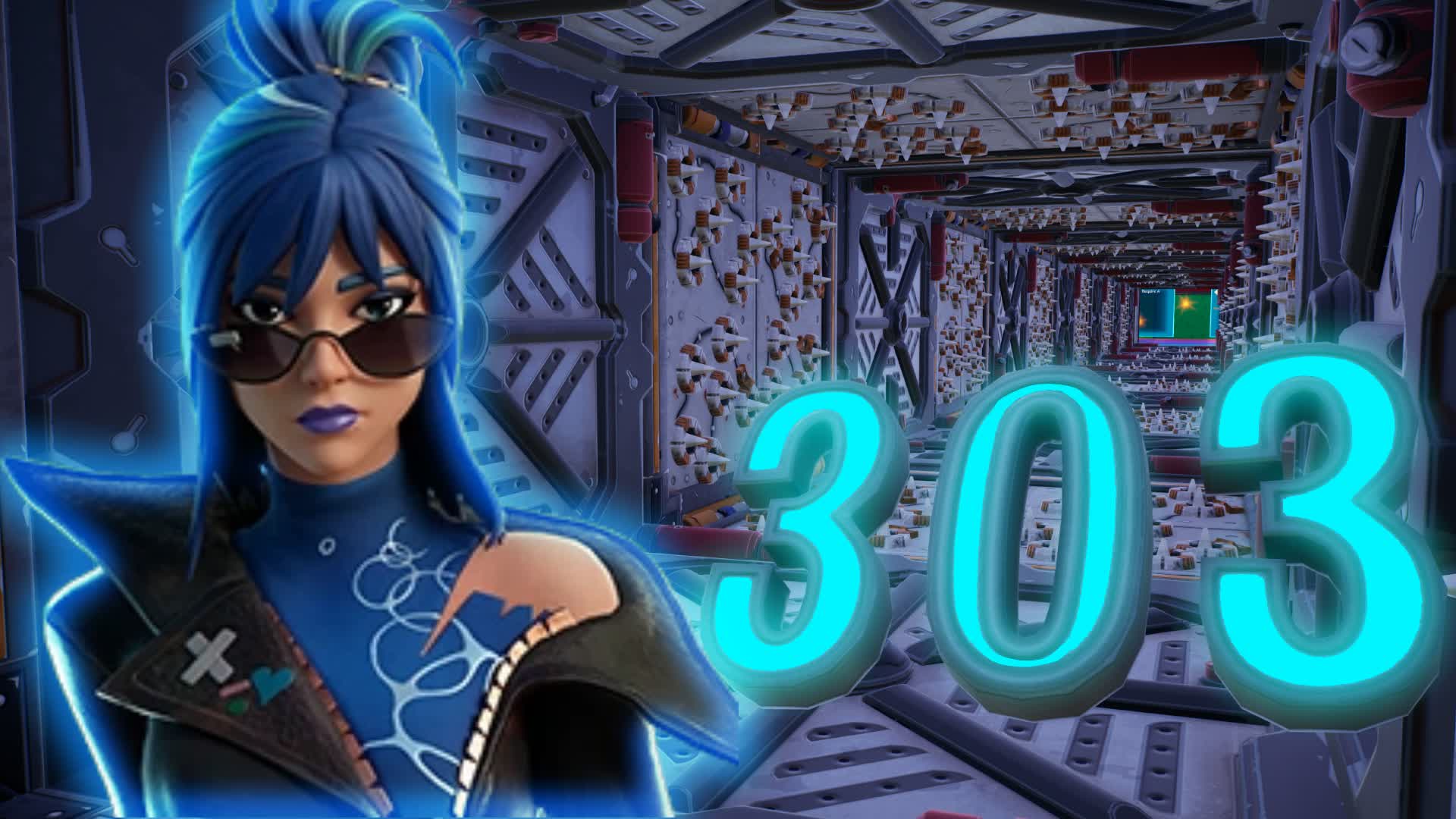 💥303 LEVEL DEATHRUN💥 4542-5734-1614 von thegoodhunter – Fortnite