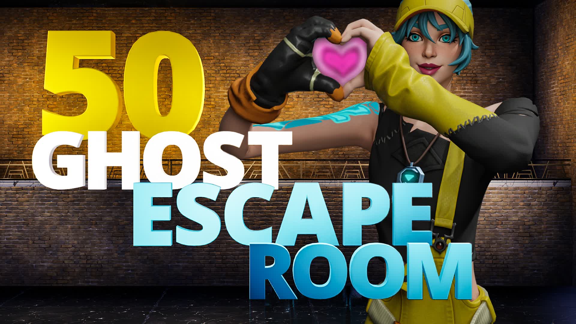 50 Ghost Escape Room 9911-7889-3633 by gogorabbit - Fortnite Creative ...