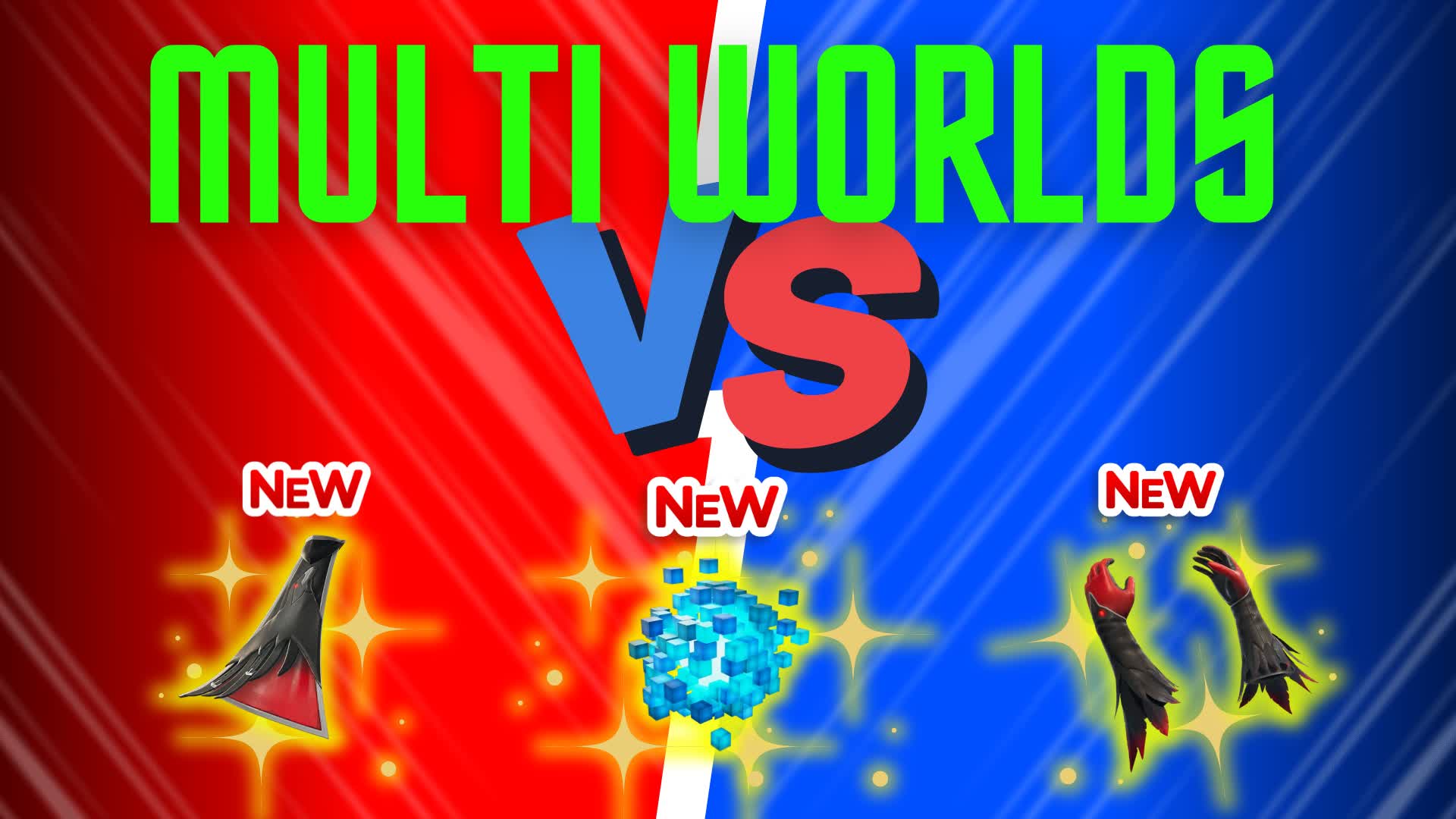 Red vs Blue Multi Worlds 5177-7943-0184 by gi49 - Fortnite Creative Map Code - Fortnite.GG