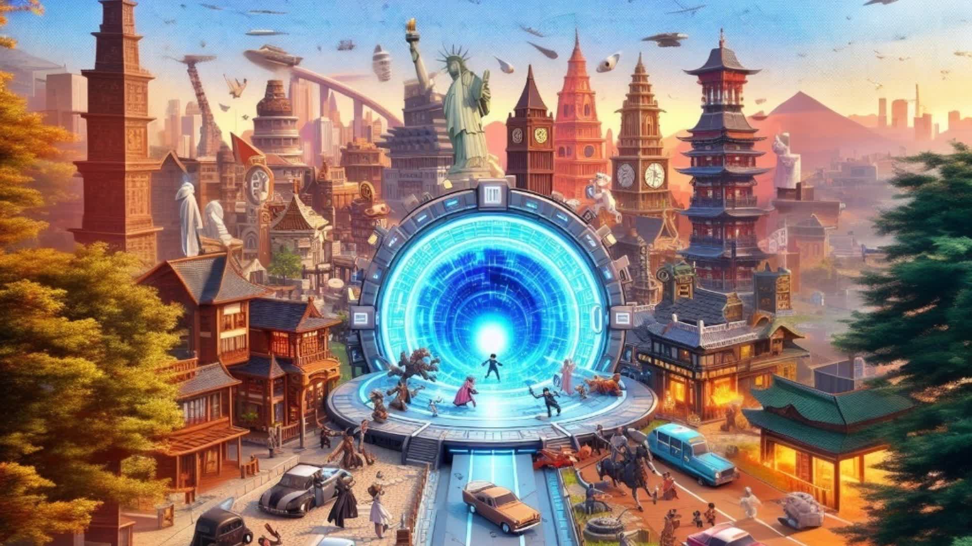 TIMETRAVEL ARENA 🛸👽🚀 7485-3495-2848 stworzone przezsdmn – Fortnite