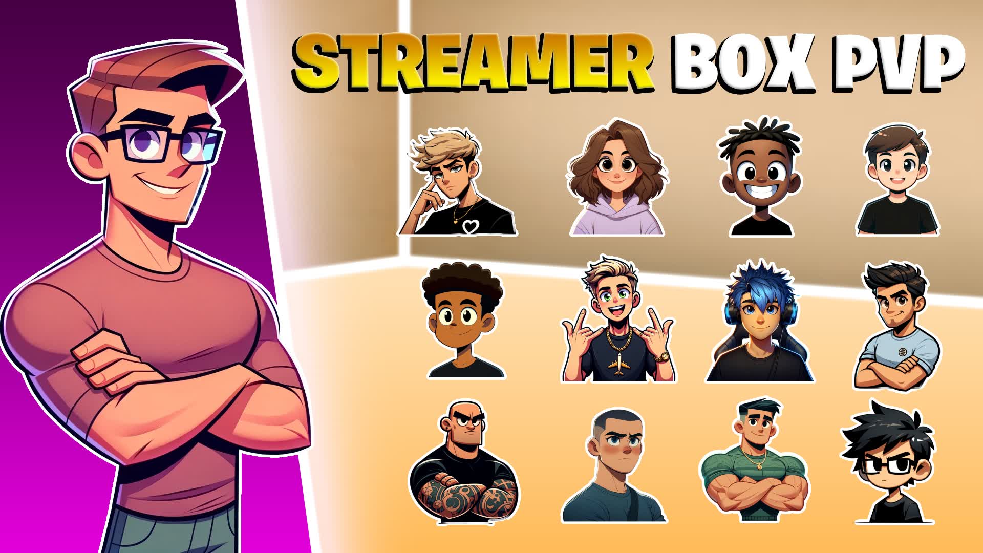 🎬 STREAMER BOXFIGHTS 📦 4115-2083-8628 by propan - Fortnite Creative Map ...
