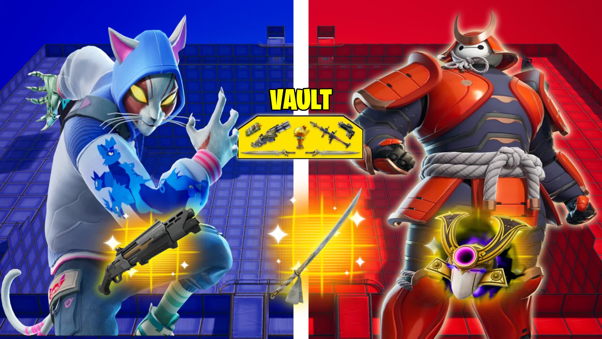 VILLAINS RED VS BLUE 🔴🔵 1699-1253-0415 by katsufv - Fortnite Creative ...