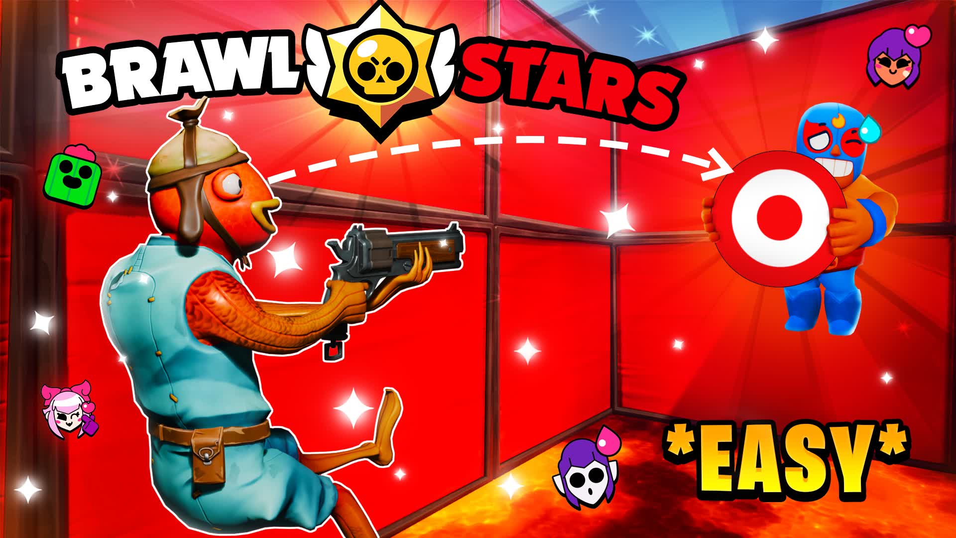 🎯SUPER Brawl Stars Trickshot Parkour🎯 9866-9589-7931 by destaplion_fn ...