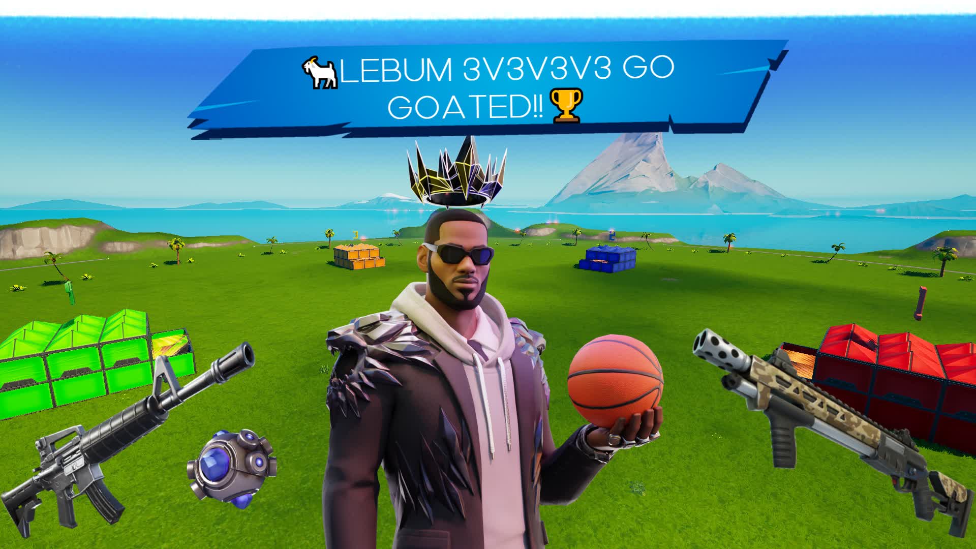 🐐LEBUM 3V3V3V3 GO GOATED!!🏆 3329-4012-0375 by zekekane - Fortnite.GG