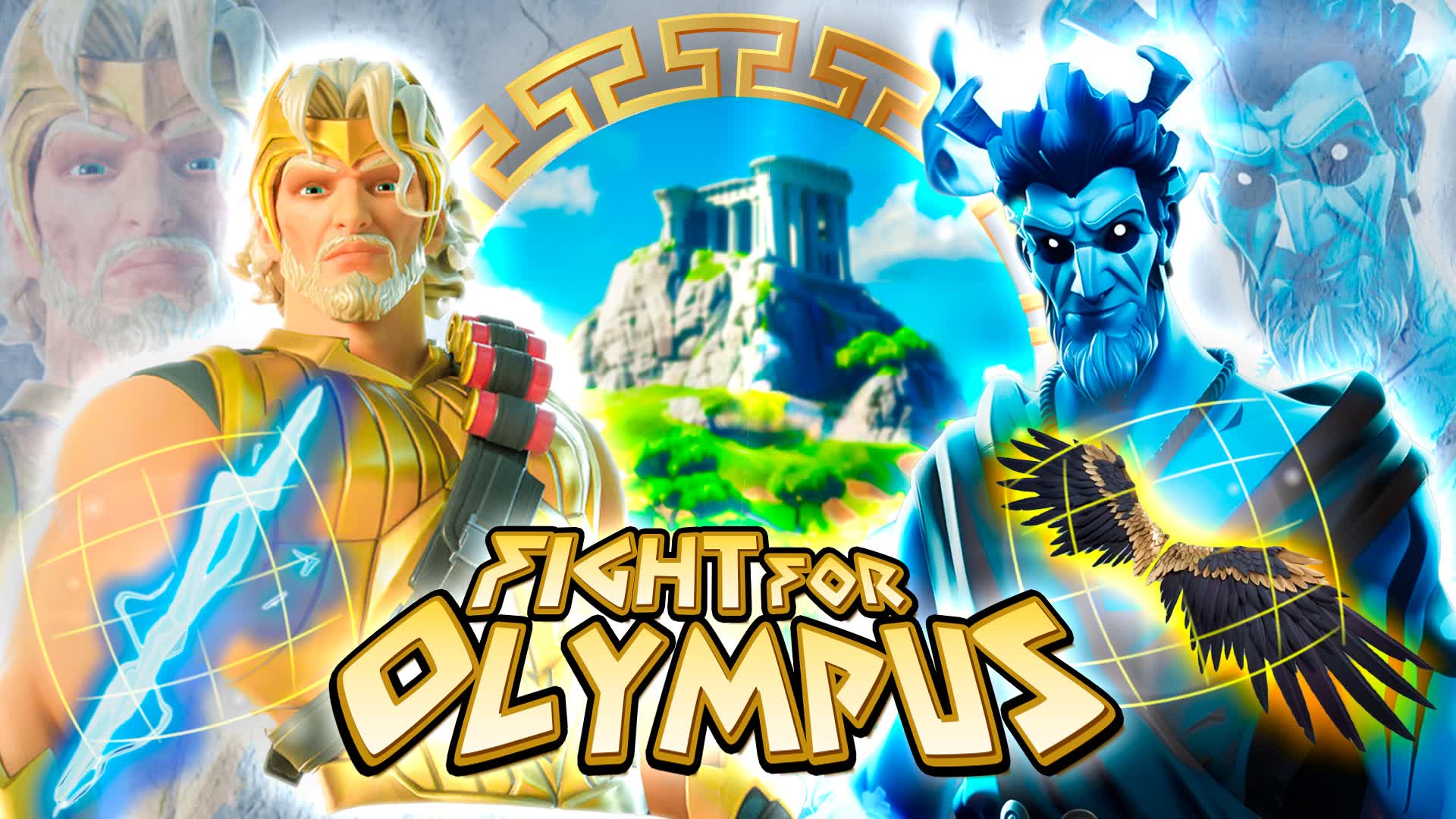 GOD'S FIGHT⚡ ZEUS VS HADES! 6196-6188-6813 by farell - Fortnite ...