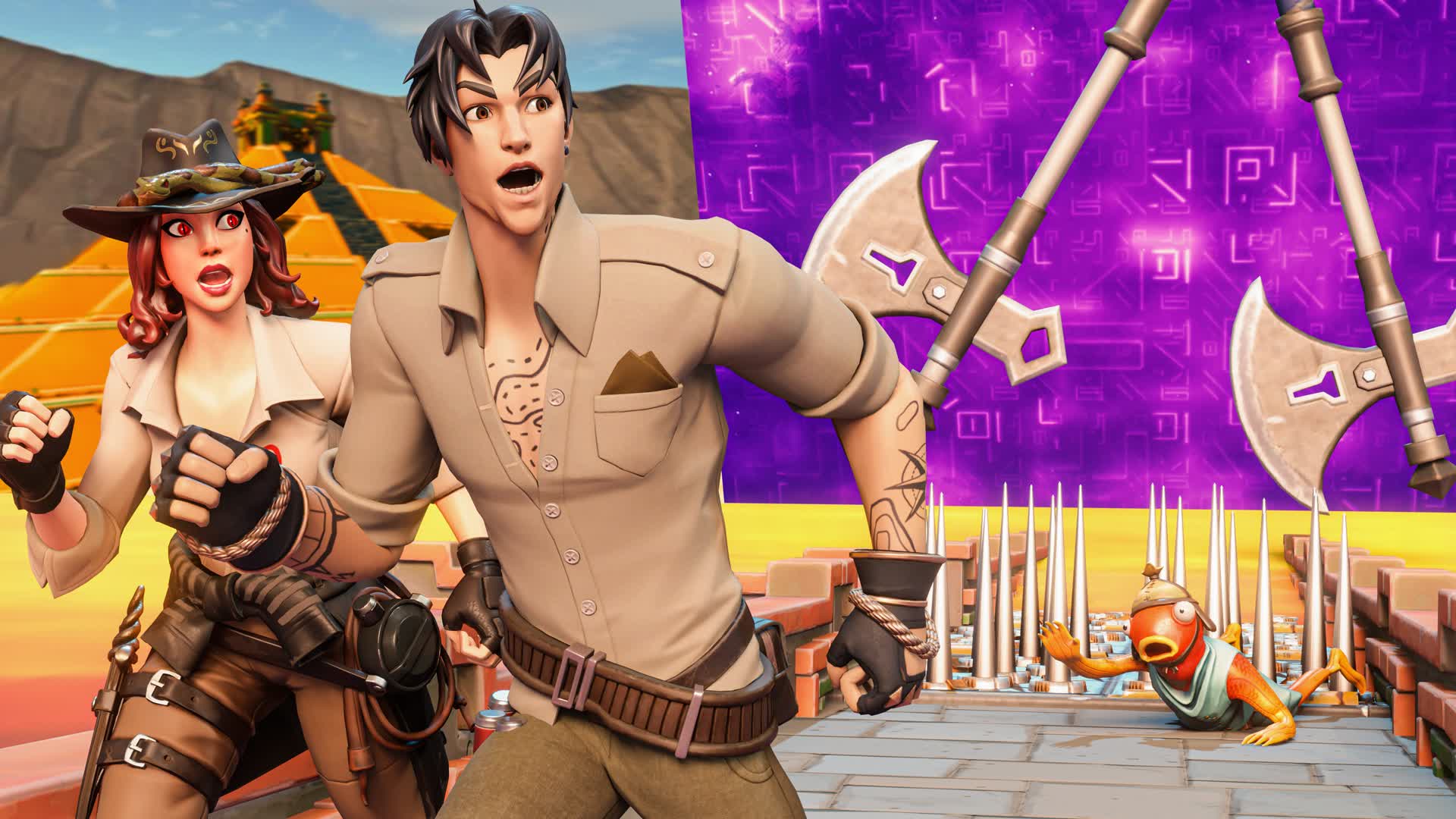 Temple Rush 6553-3982-2790 by chap - Fortnite Creative Map Code - Fortnite.GG