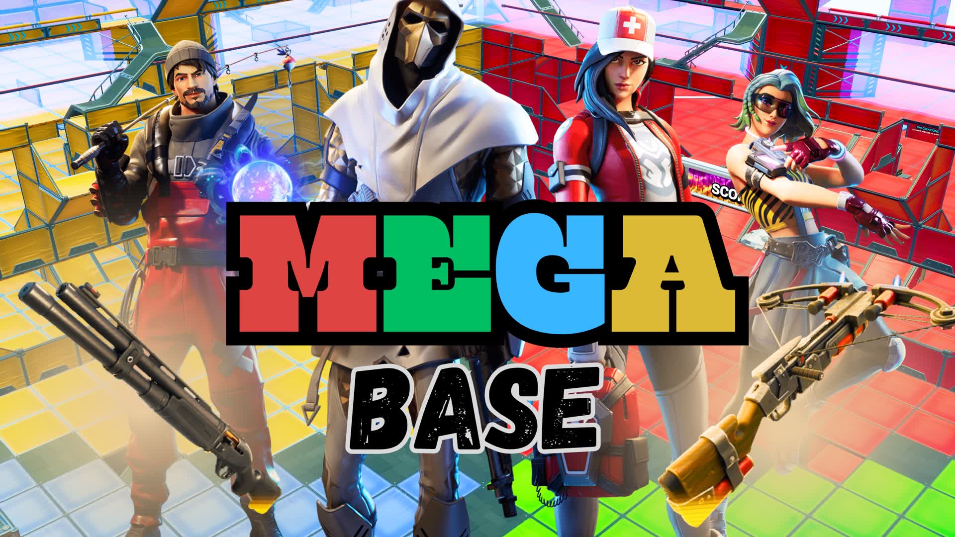 🔴🔵 MEGA BASE 7268-1168-8040 by mr_buttons - Fortnite Creative Map Code ...
