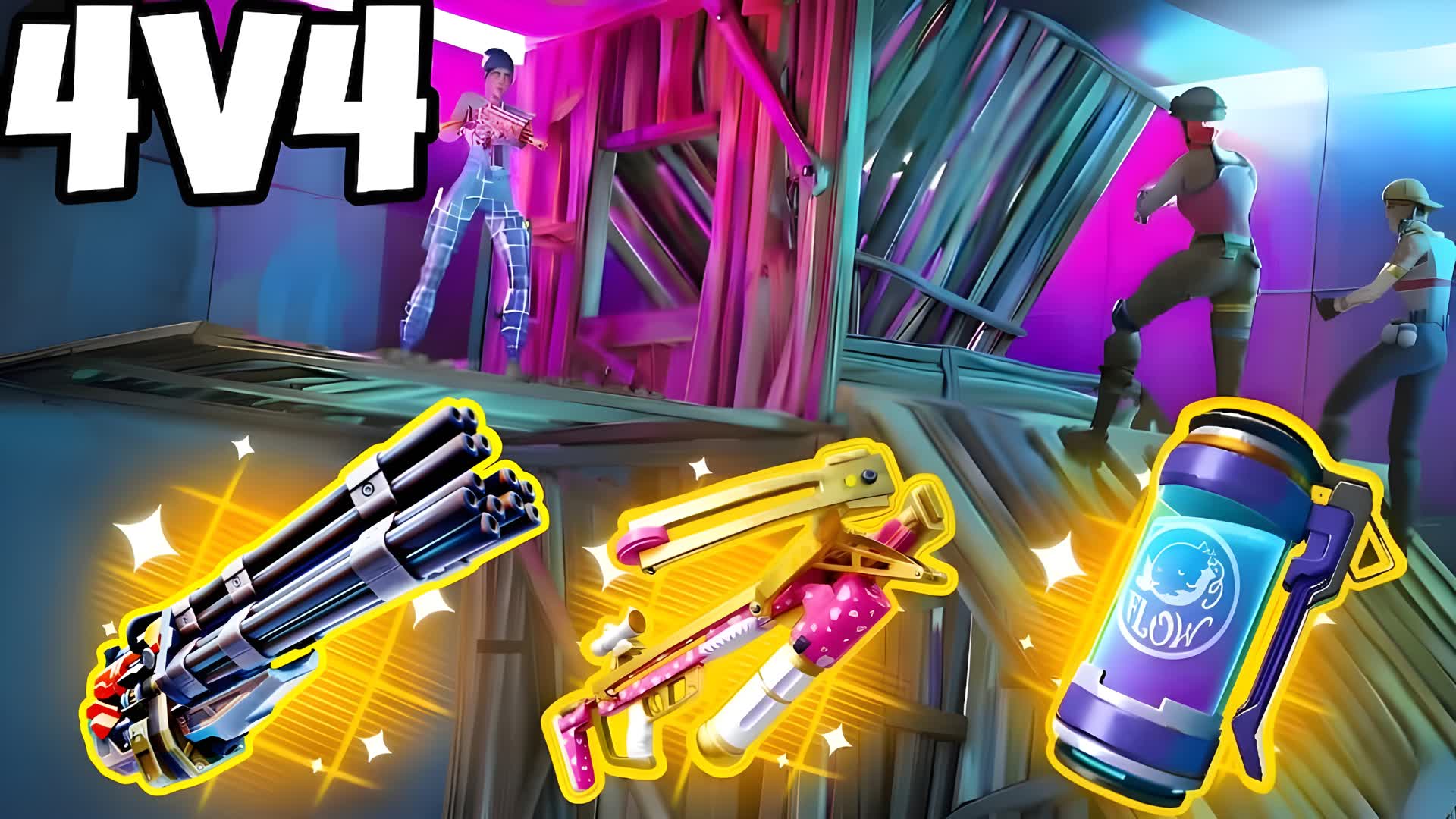 PIECE CONTROL 4V4 TOKA 4121-4996-3164 by ha0 - Fortnite Creative Map ...