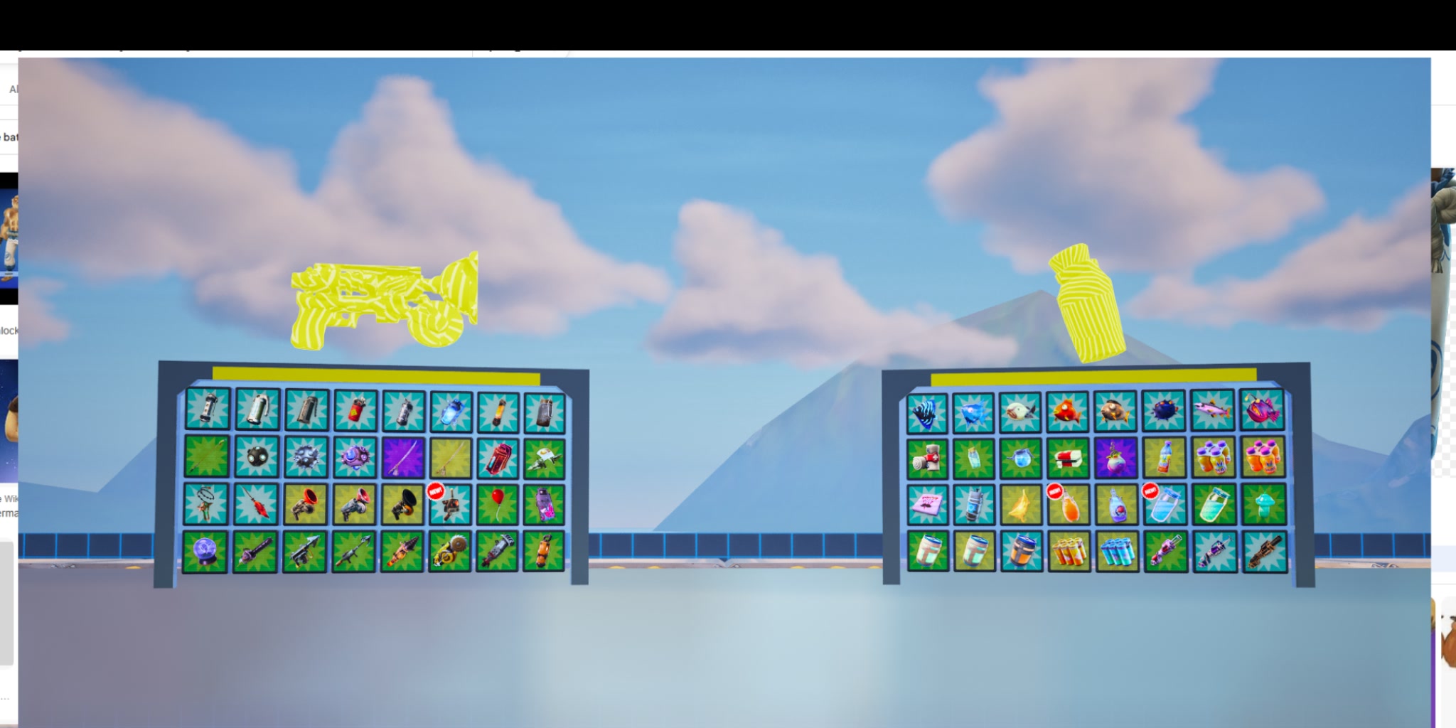 CRAZY 1V1 - ALL GUNS & RIDES 7342-8511-6328 by bg_studio - Fortnite Creative Map Code - Fortnite.GG