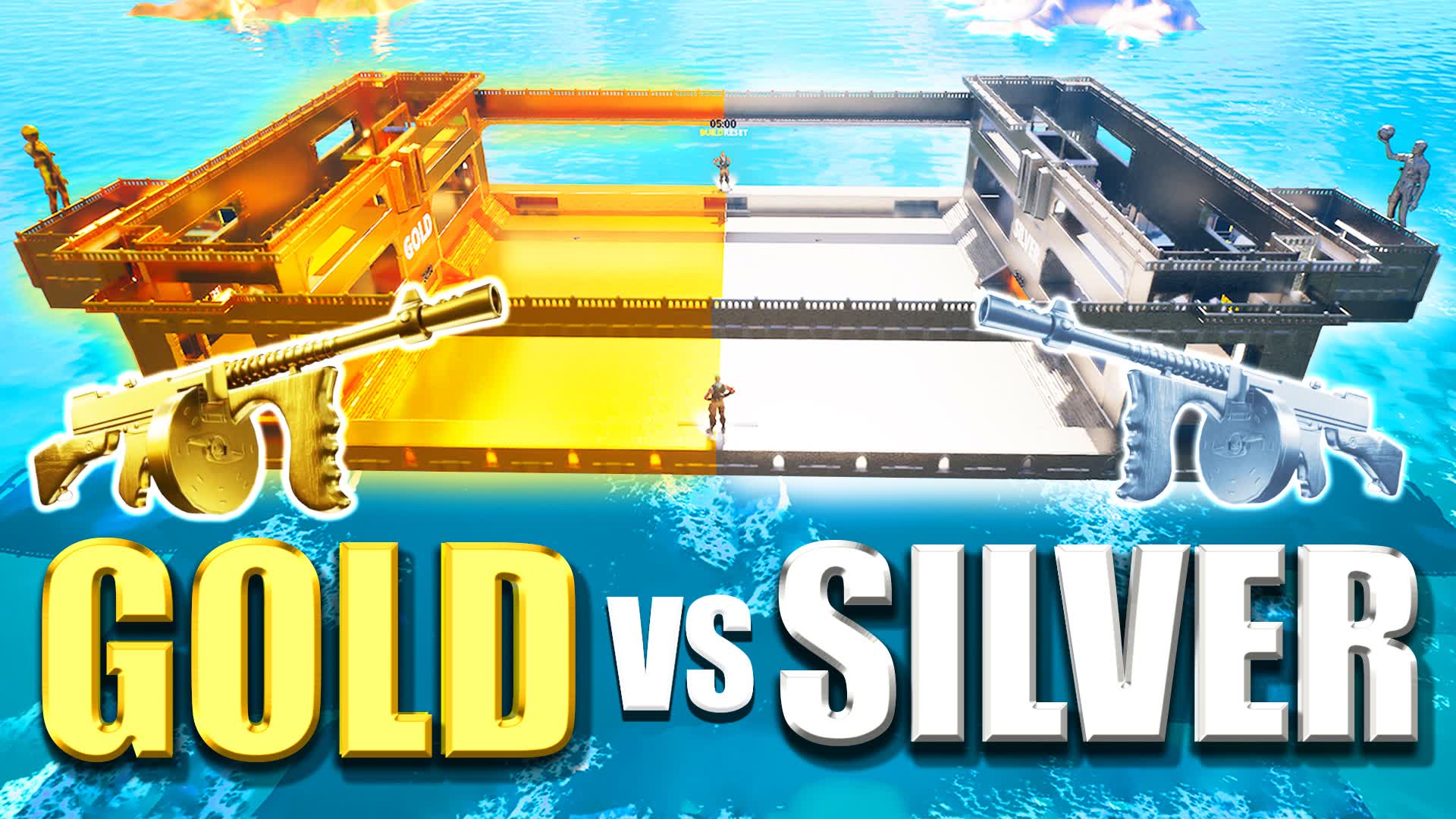 📀GOLD VS SILVER💿 2556-6586-9507 by noahsnoah - Fortnite Creative Map ...