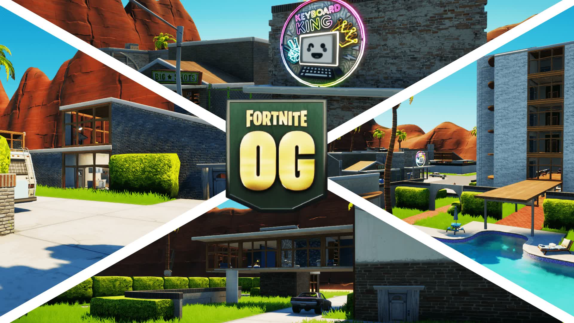 OG PARADISE PALMS ZONE WARS🌴 6079-0083-1879 by frosted - Fortnite ...