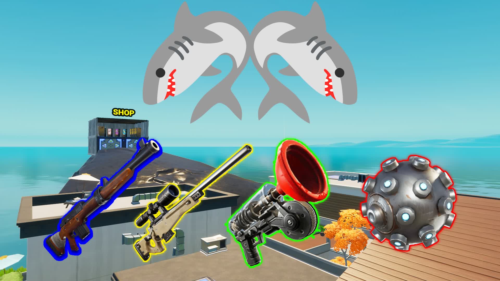 OG ONE SHOT💥 5657-1629-4380 by poyocup - Fortnite Creative Map Code ...