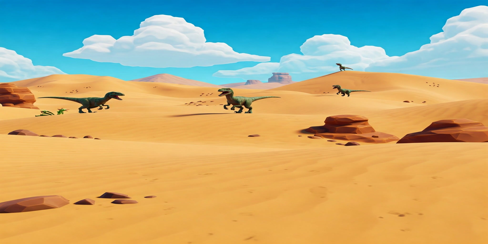 Desert dino Dash 0797-8589-7130 by doisvalmir2 - Fortnite Creative Map ...