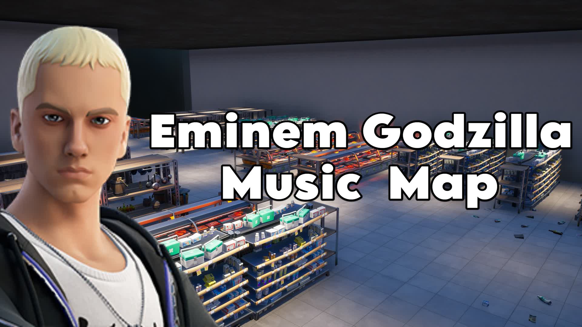 Eminem Godzilla Music Map 7400-5534-1681 by mcity - Fortnite Creative ...