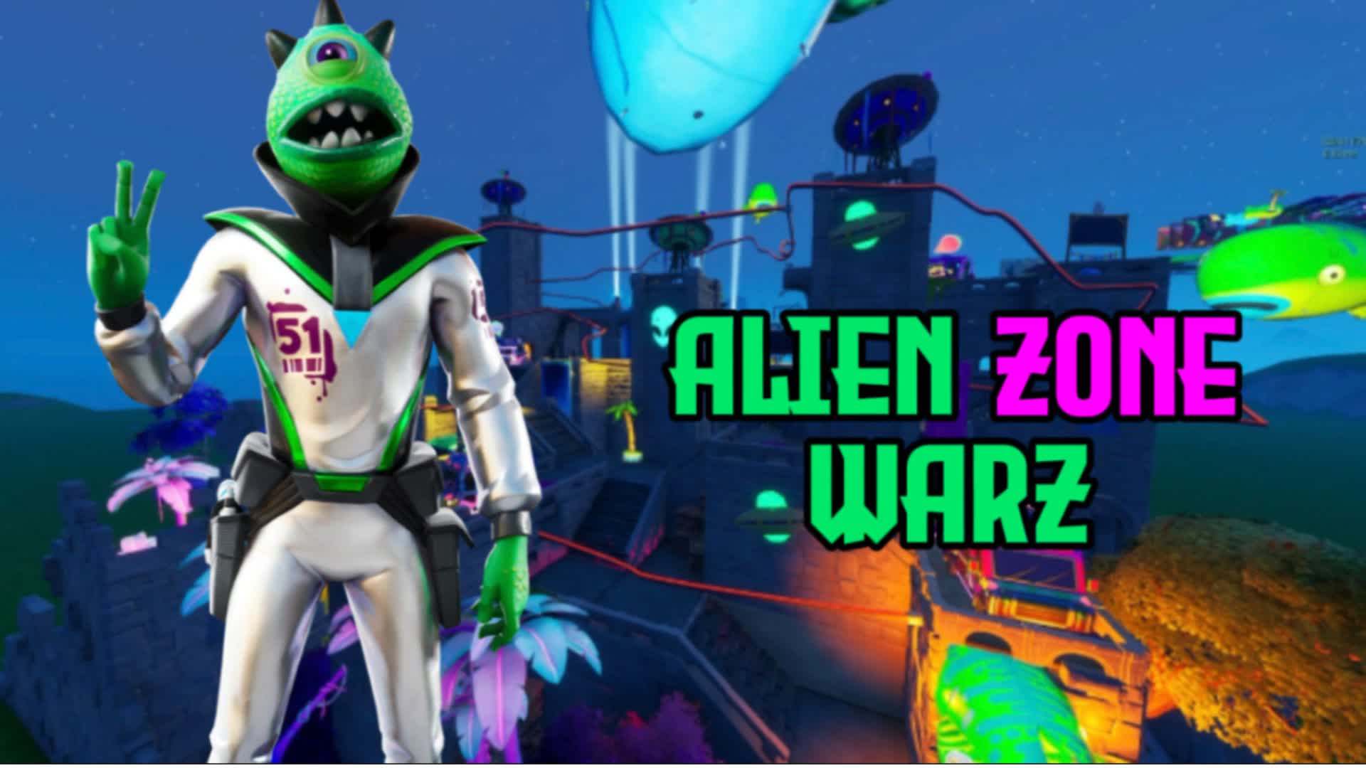 Alien Zone Wars (Beta) 8894-8934-4985 by hawkgaming - Fortnite Creative ...