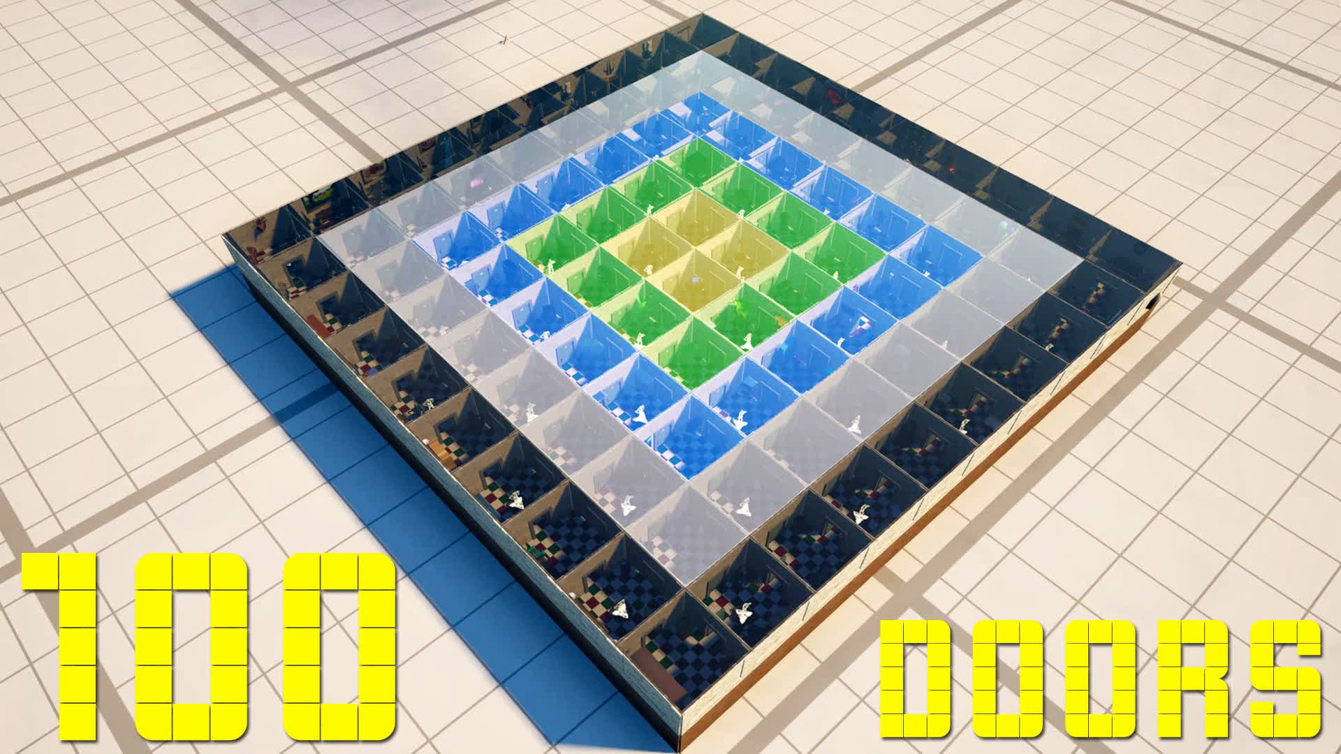 100 DOORS 7783-7464-8978 by m2o - Fortnite Creative Map Code - Fortnite.GG