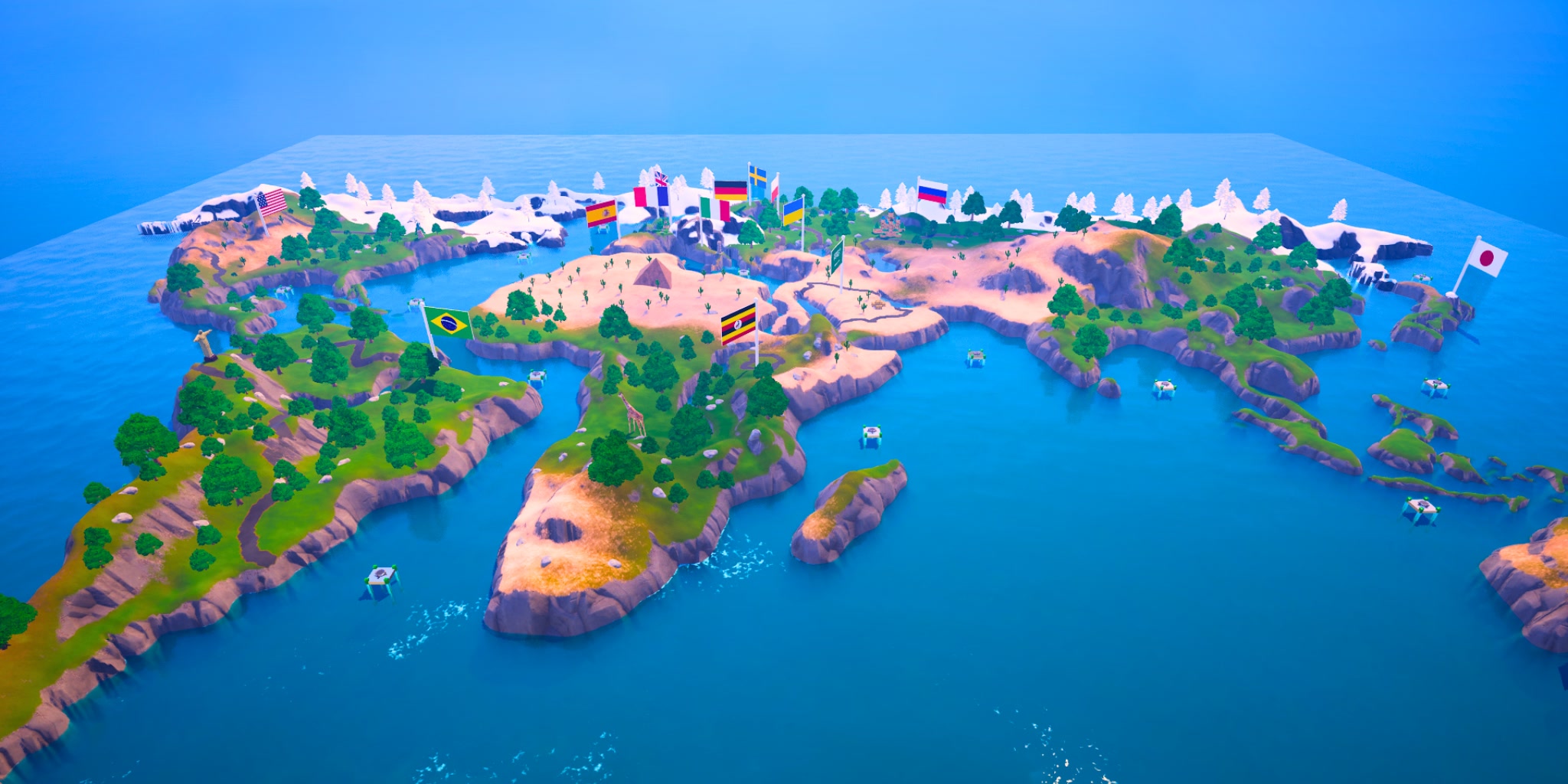 WORLD ZONE WARS 🌎 RANKED SOLO ENDGAME 2598-0396-1991 by sandstudios ...