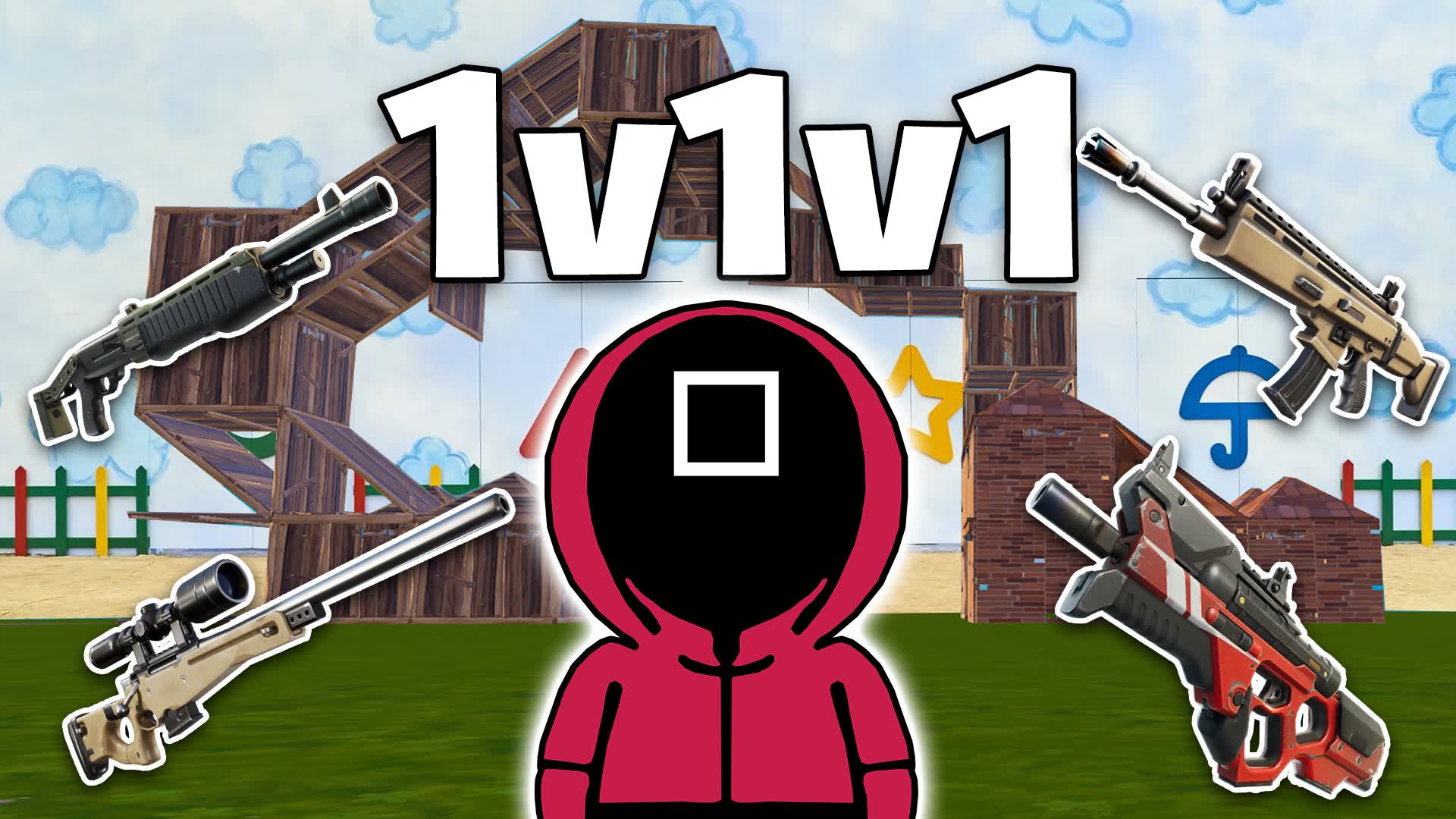 1V1V1 REALISTIC PVP SQUID GAME FFA 8858-1272-4417 by lindo - Fortnite ...