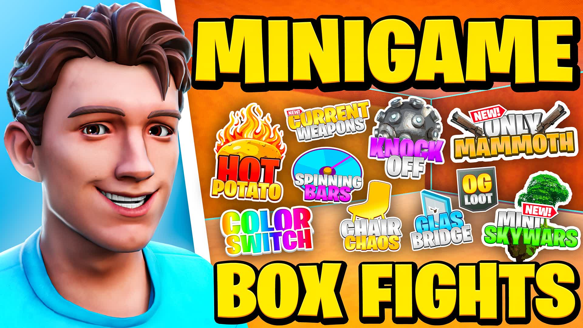 MINIGAMES BOX FIGHTS 📦MINIGAME WARS 2575-3943-9174 by stormhawk3 - Fortnite Creative Map Code ...