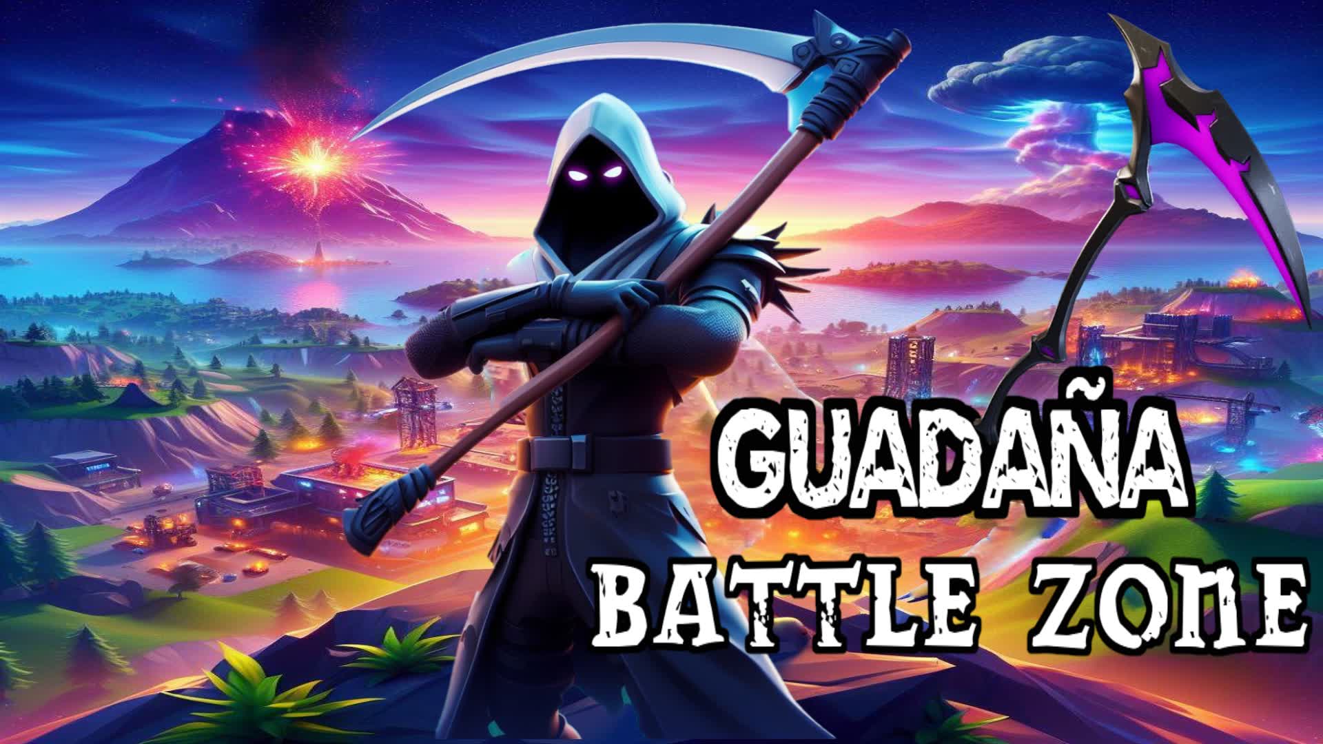 Guadaña Battle Zone 3566-9408-1608 by sela - Fortnite Creative Map Code - Fortnite.GG