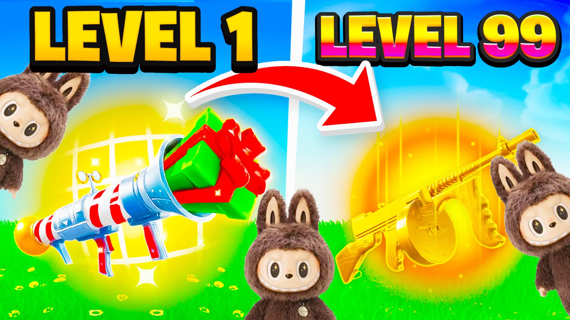 LABUBU🐭GUNGAME⭐ONE SHOT🎯 9157-8497-3129 by oxli - Fortnite Creative Map ...