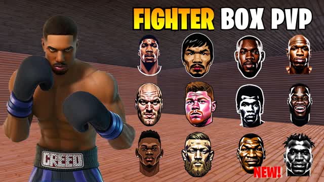 🥊 FIGHTER BOX PVP 📦 7076-4226-0717 par mapus - Fortnite