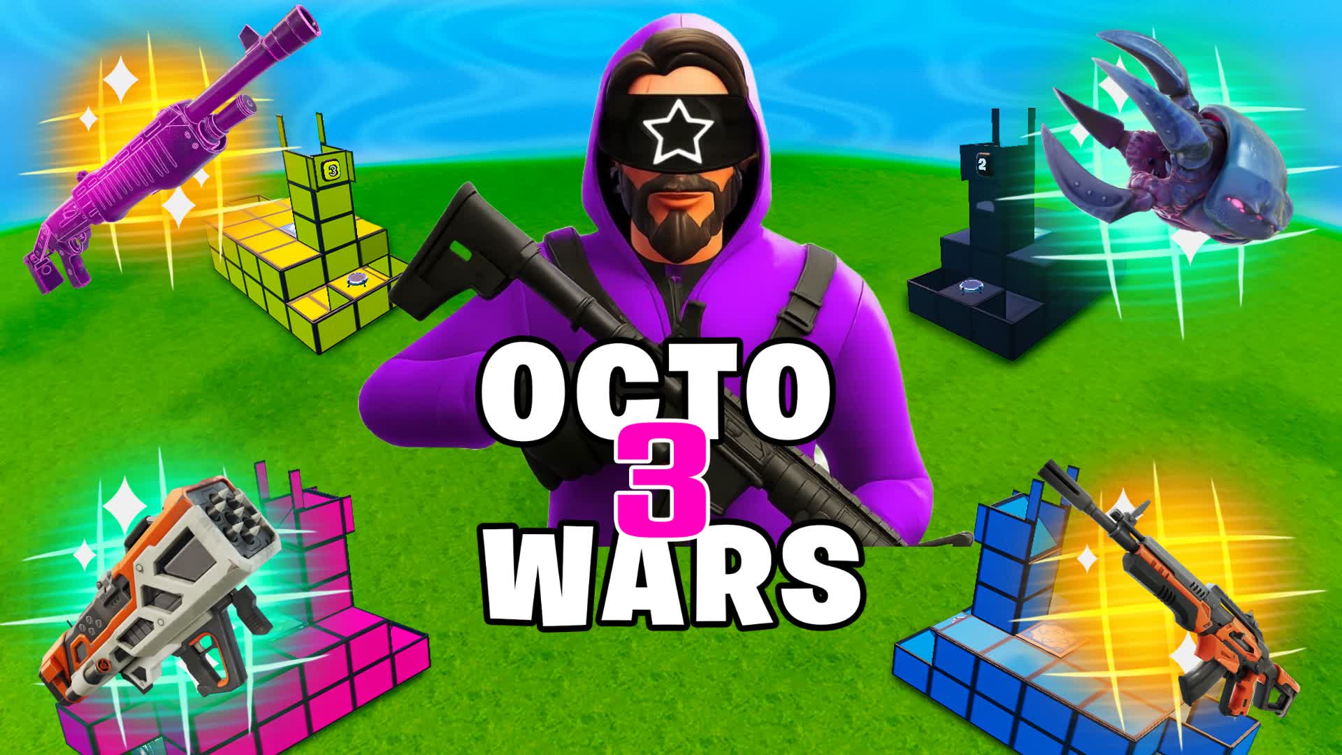 OCTO GAME WARS 3 문어 게임 0973-0152-7617 by znas - Fortnite Creative Map ...