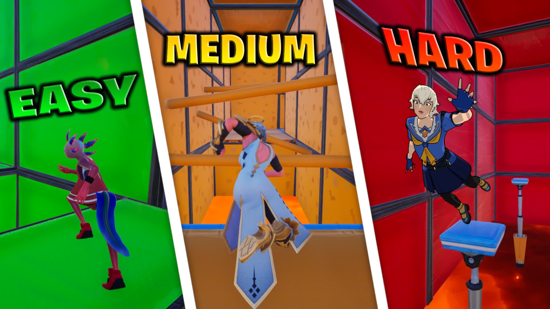 DEFAULT PARKOUR 222+ 1965-4691-2027 by homemaker - Fortnite Creative ...