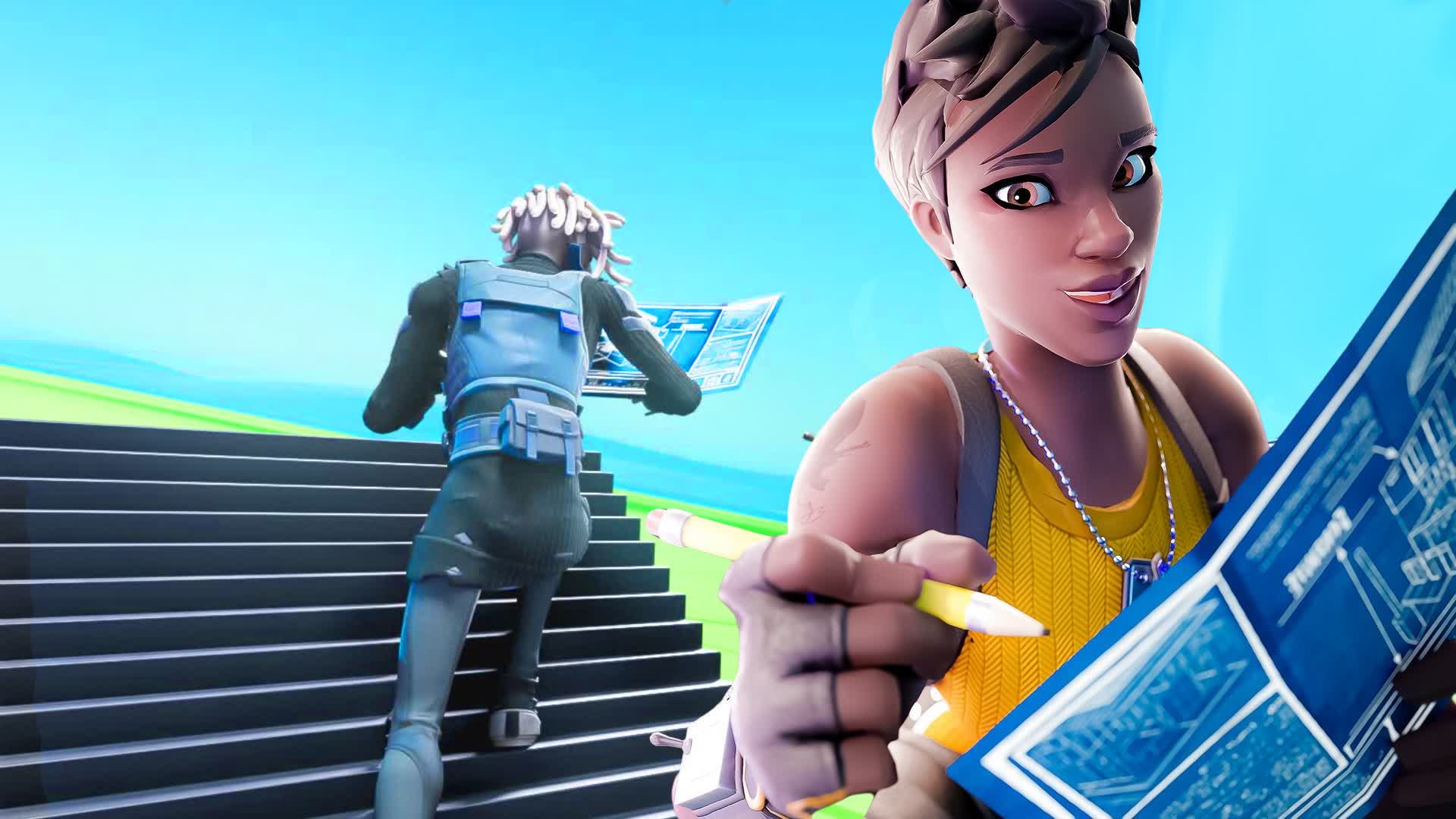 CLEAN & SIMPLE 1V1 ! Duel Arena Showdown 2800-2811-7307 by nirmo - Fortnite