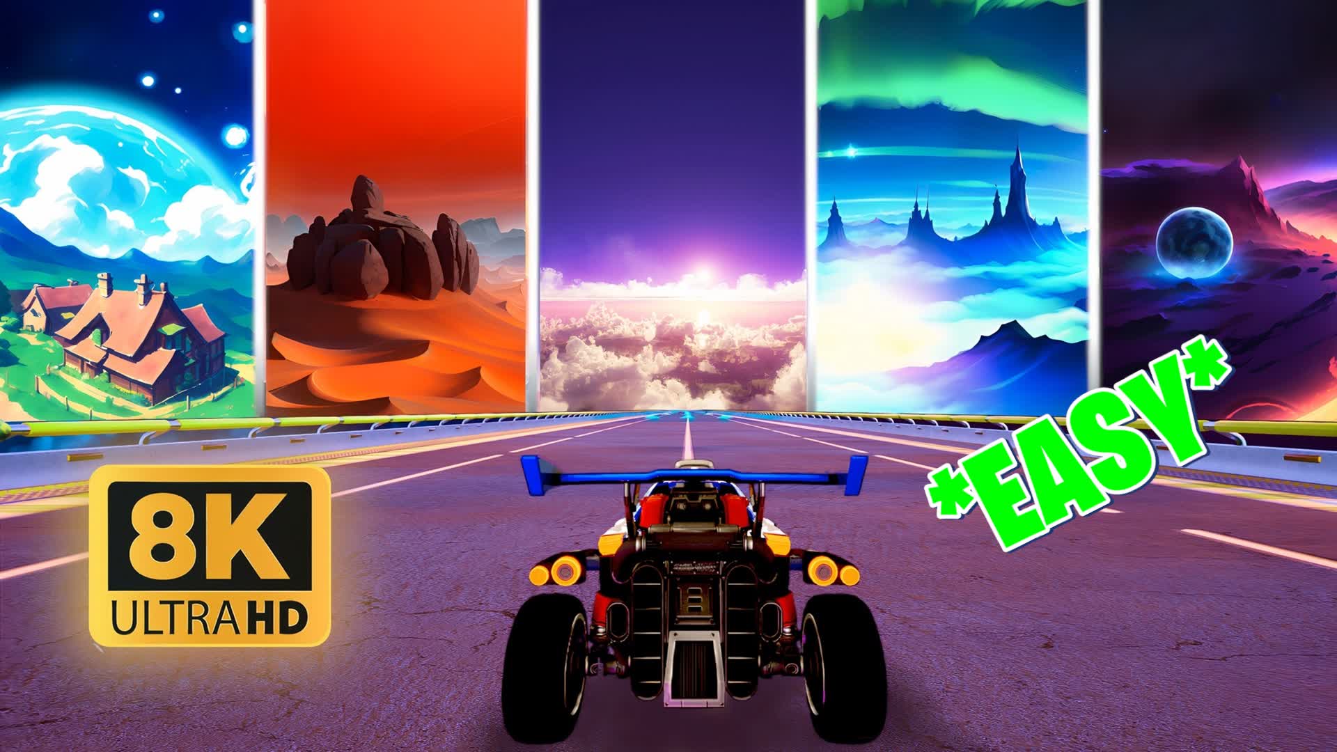 8K AMBIENT SPEEDRUN 8300-5353-2551 by unreg - Fortnite Creative Map ...