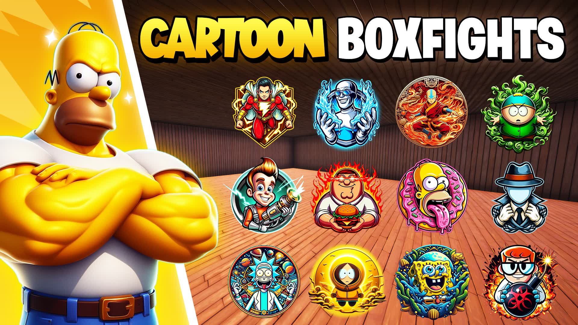 🦸 CARTOON BOXFIGHTS 📦 0331-6858-7581 by ghostjeezx - Fortnite Creative ...