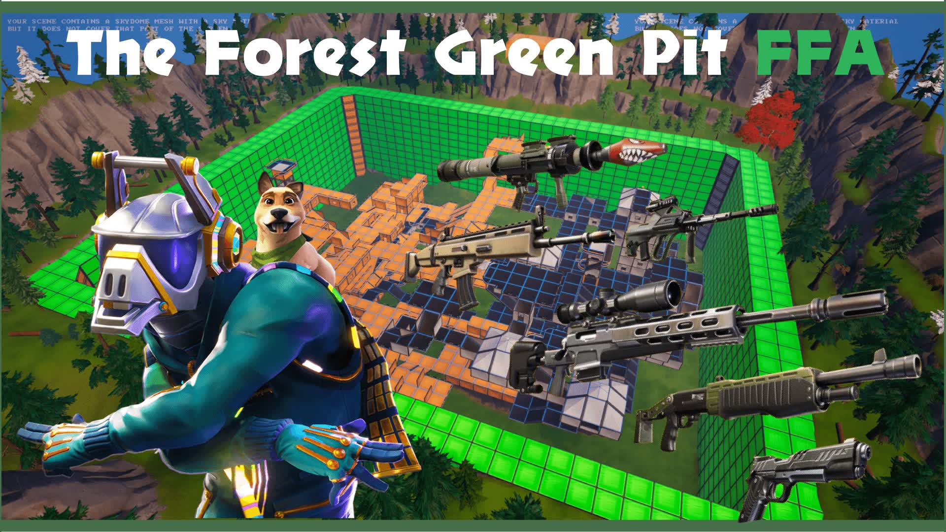 The Forest Green Pit - FFA 7065-9981-1881 by perfectgames - Fortnite ...