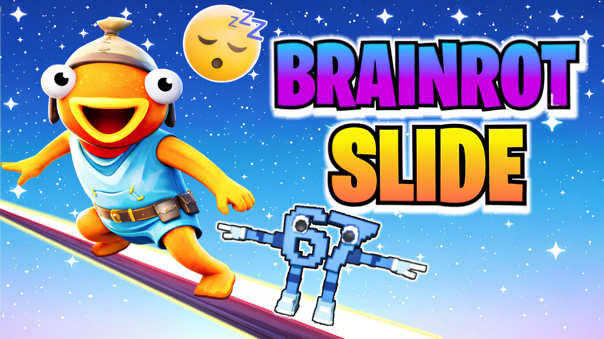 BRAINROT SLIDE ⭐ 3900-3714-1724 by fishy.exe - Fortnite