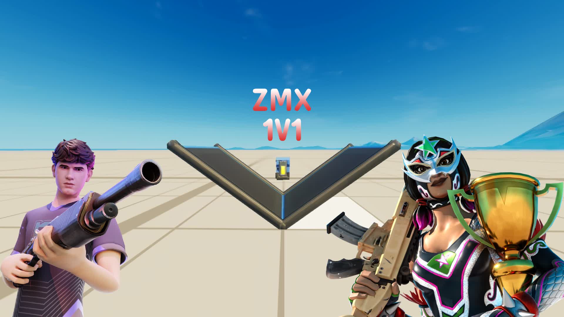 ZMX 1v1 7012-4585-4348 من ابتكار v3byblay - Fortnite