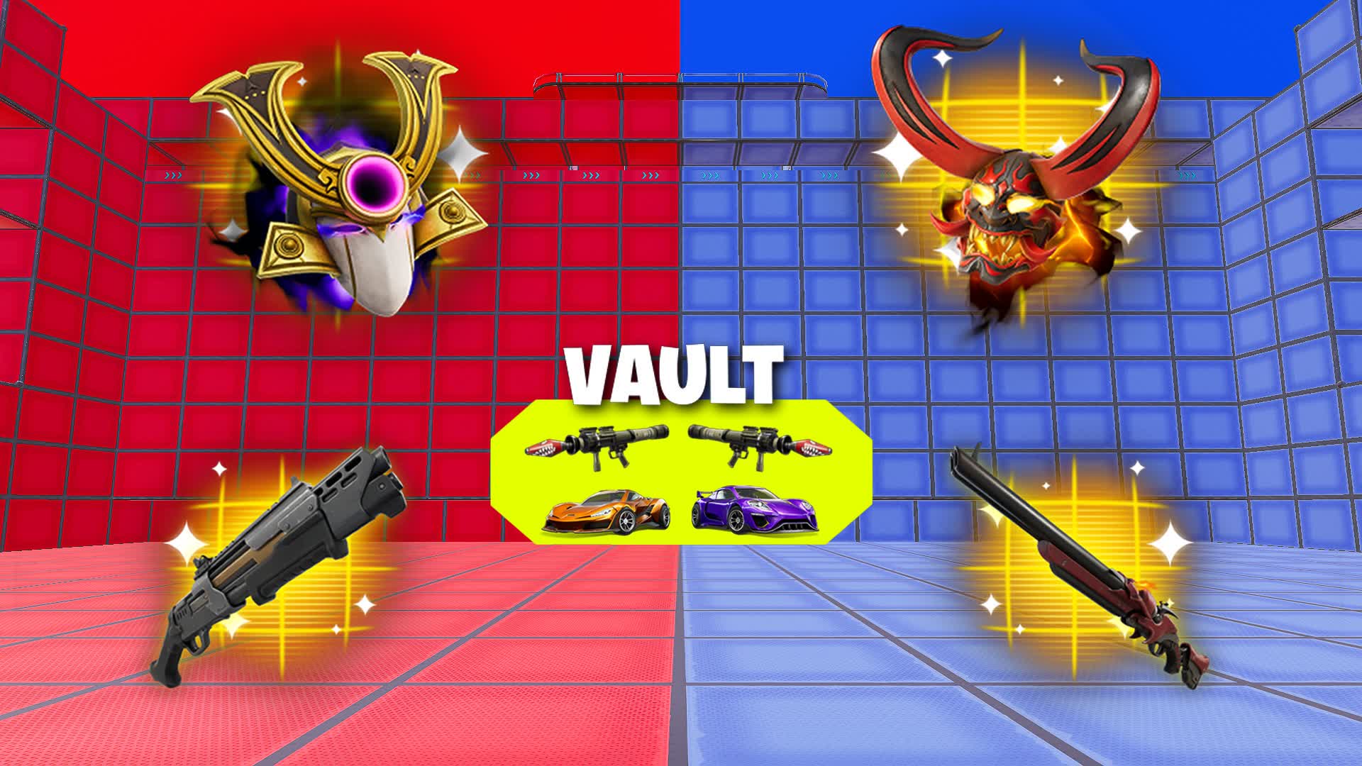 INSANE RED VS BLUE 🔴🔵 1572-5259-8373 by stormwave - Fortnite Creative ...