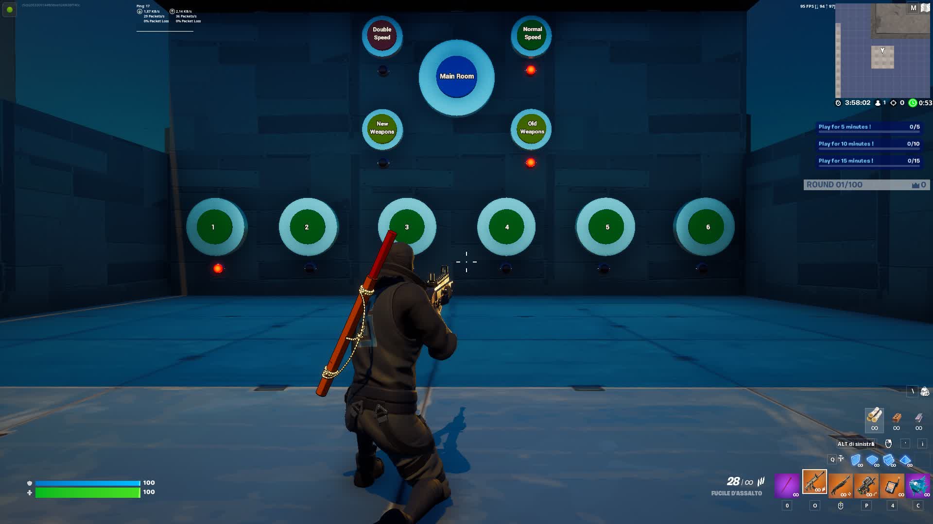 Advanced Edit Training Map 1423-4399-5911 By Auron-79 - Fortnite