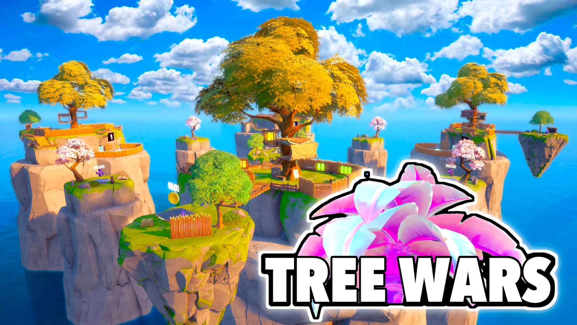 Tree Wars 🌴 [Bed Wars] 9748-2383-9165 by gems - Fortnite Creative Map ...