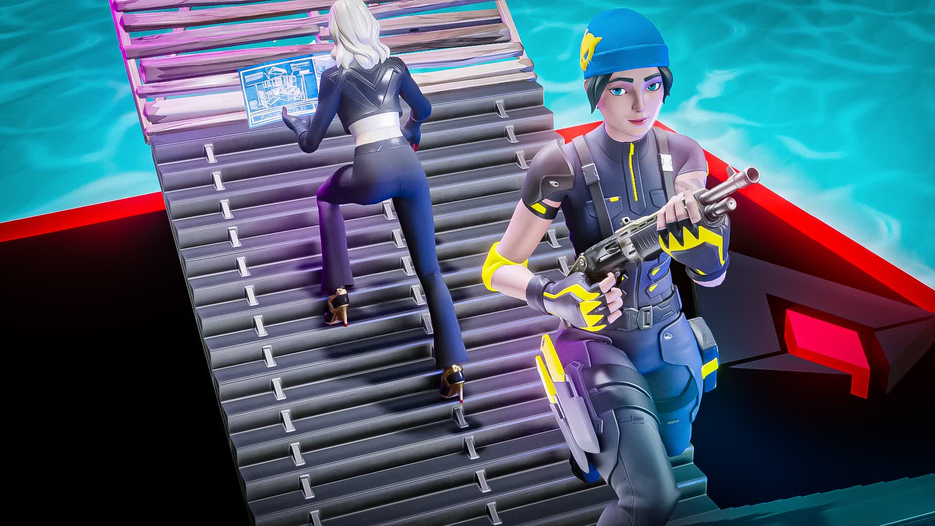 1v1 Bf (G9 Clan ) 4099-5921-9939 من ابتكار kudenn - Fortnite