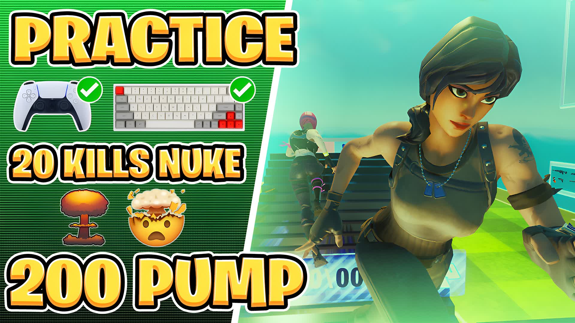 UZHUU 1V1 PRACTICE 🏆 最高の 1788-8106-6417 by uzhuu - Fortnite Creative Map Code - Fortnite.GG