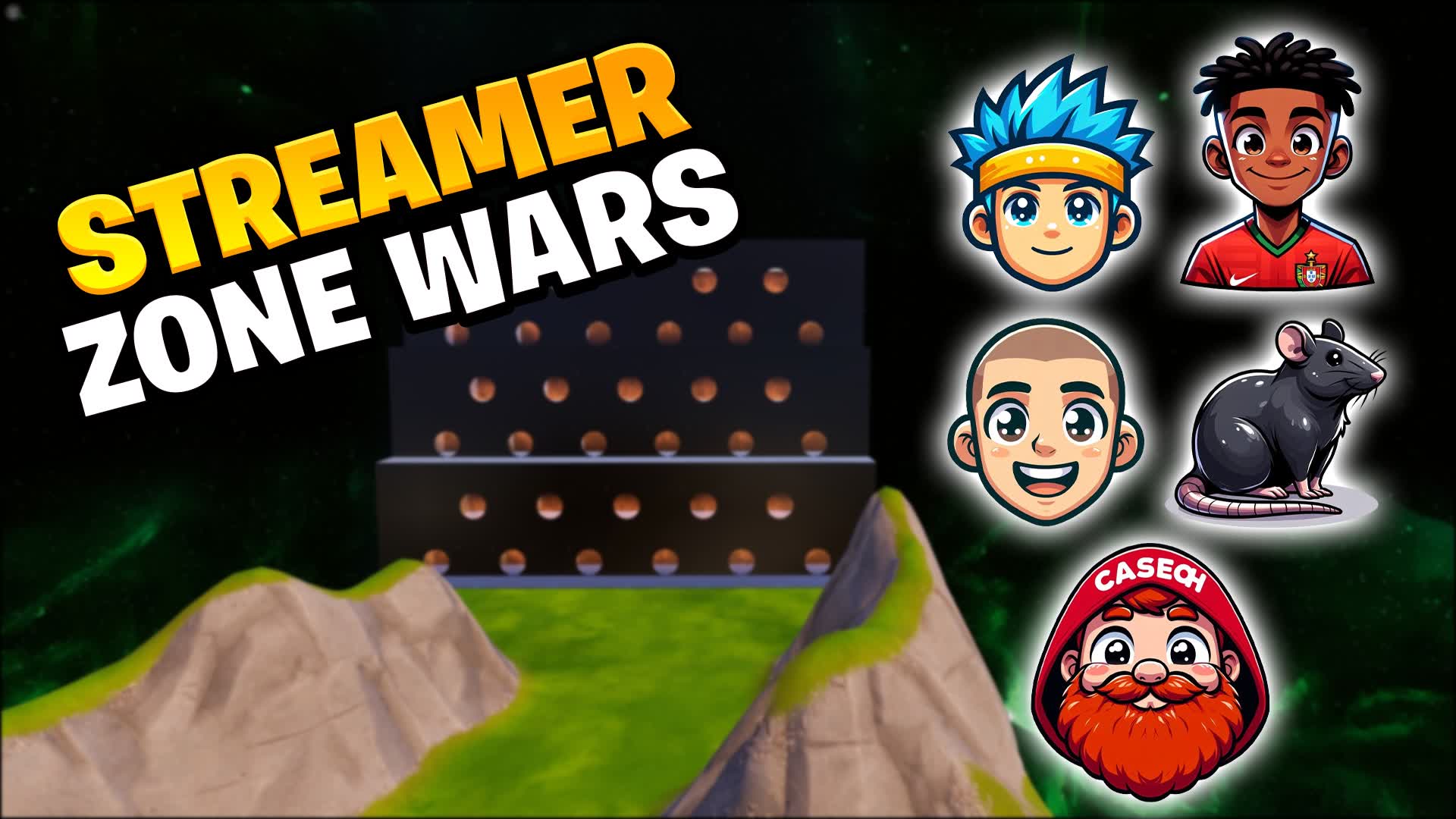 STREAMER ZONE WARS 1996-6385-6983 by tiltern - Fortnite Creative Map ...